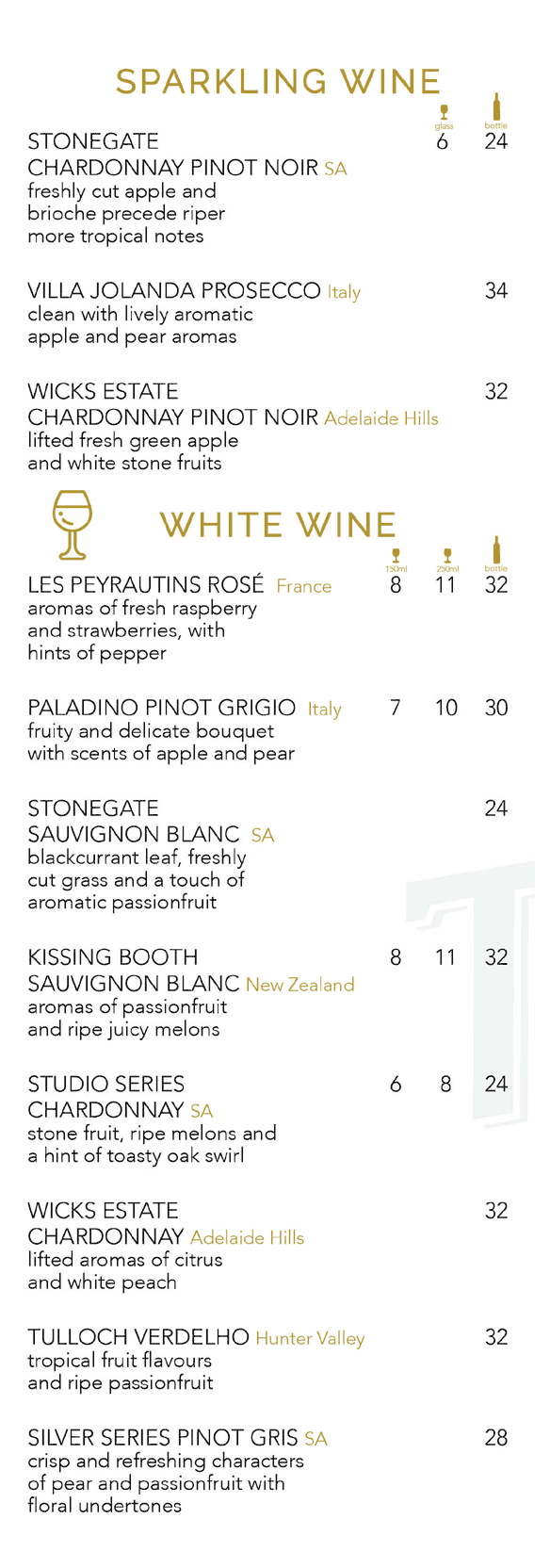 The Tallies | Bistro